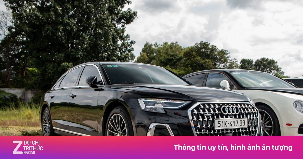 Cận cảnh Audi A8L đời 2022 giá 6 tỷ đồng của ông Nguyễn Quốc Cường - Ôtô - ZNEWS.VN