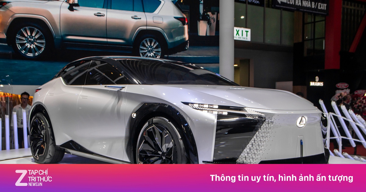 Cận cảnh xe concept Lexus LF-Z Electrified tại VMS 2022 - EV - ZNEWS.VN
