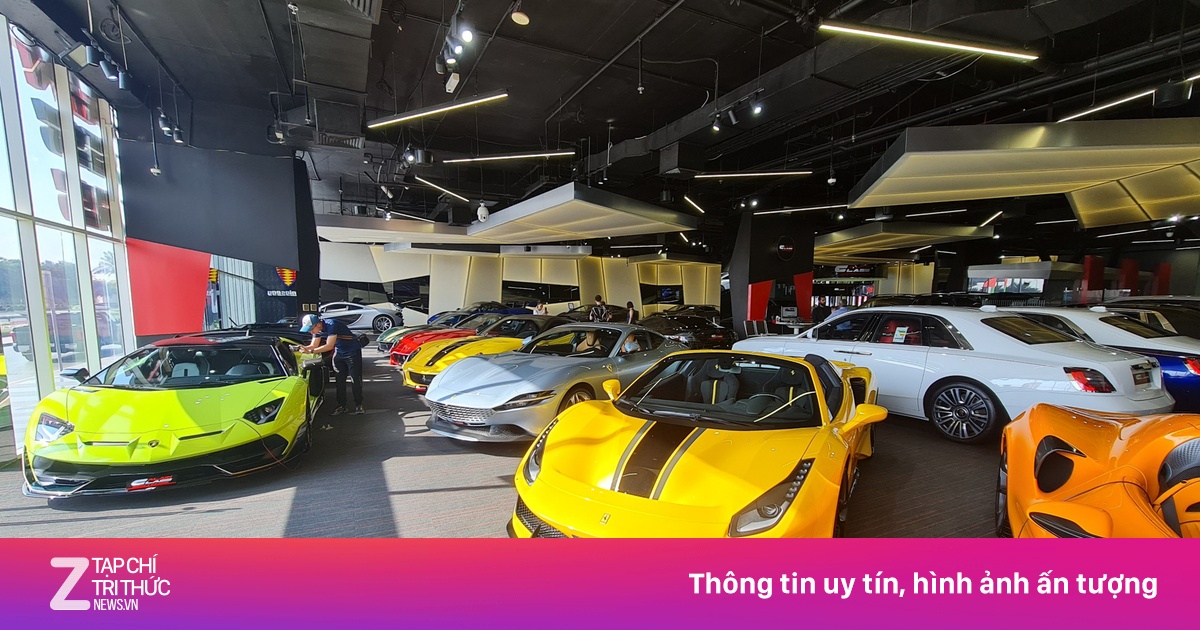 Cận cảnh showroom siêu xe nổi tiếng tại Dubai | Znews.vn
