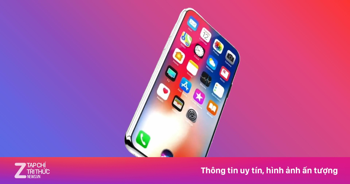 Bản dựng iPhone X 2020 - vân tay dưới màn hình, sạc ngược cho AirPods ...