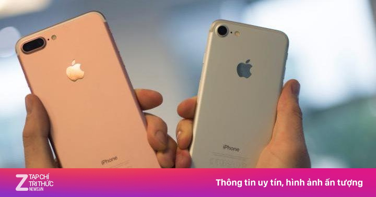 Máy xách tay đời cũ giảm giá dịp lễ, iPhone 7 còn hơn 5 triệu đồng - Mobile - ZNEWS.VN