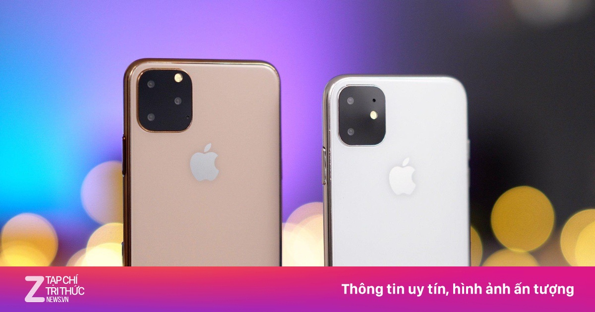 Cận cảnh mô hình iPhone 11, 11 Max và 11R - Mobile - ZNEWS.VN