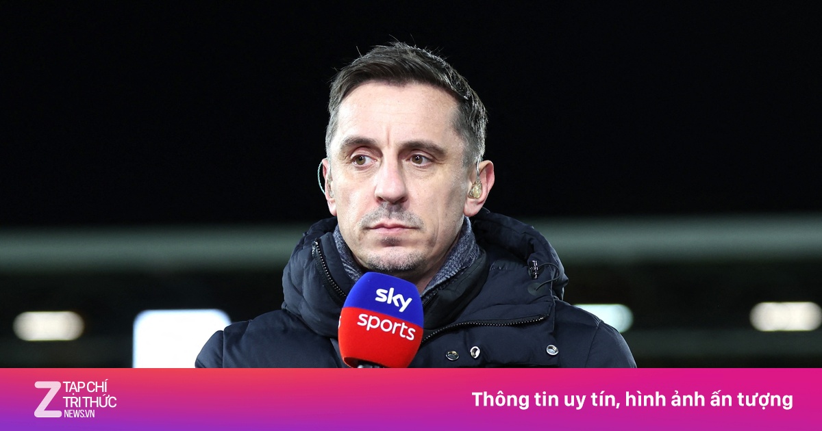Neville: 'MU mùa tới gắng lắm thì vào top 6' - Thể thao - ZNEWS.VN