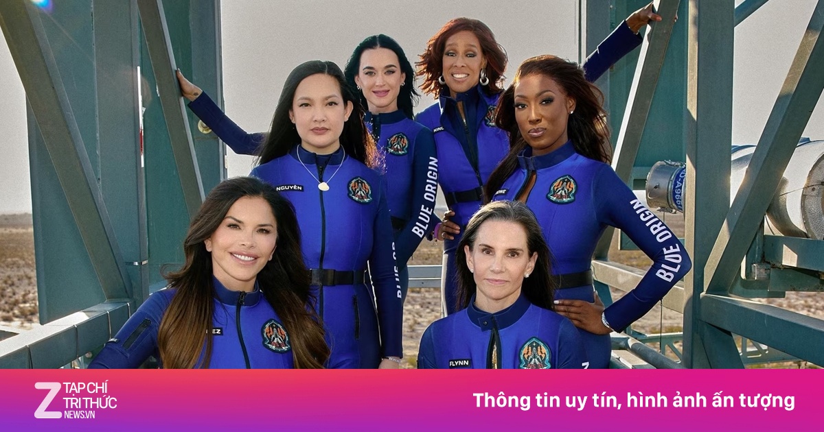 Katy Perry và phi hành đoàn toàn nữ bay vào không gian - Thế giới ...