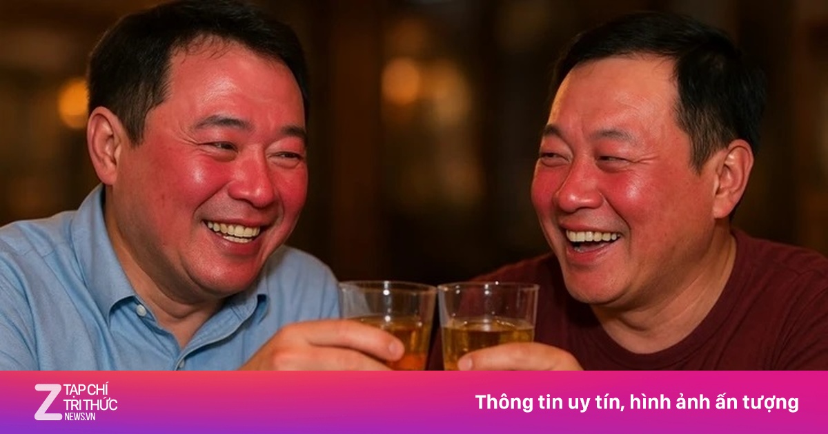 Vì sao có người đỏ mặt, người tái nhợt sau uống rượu? | Znews.vn