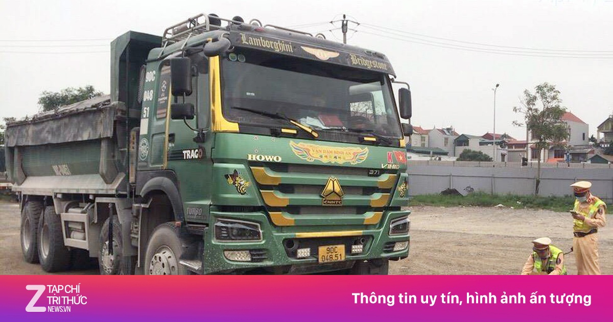 Nút bấm đặc biệt của xe quá tải, 'khắc nhập khắc xuất' khi gặp công an ...