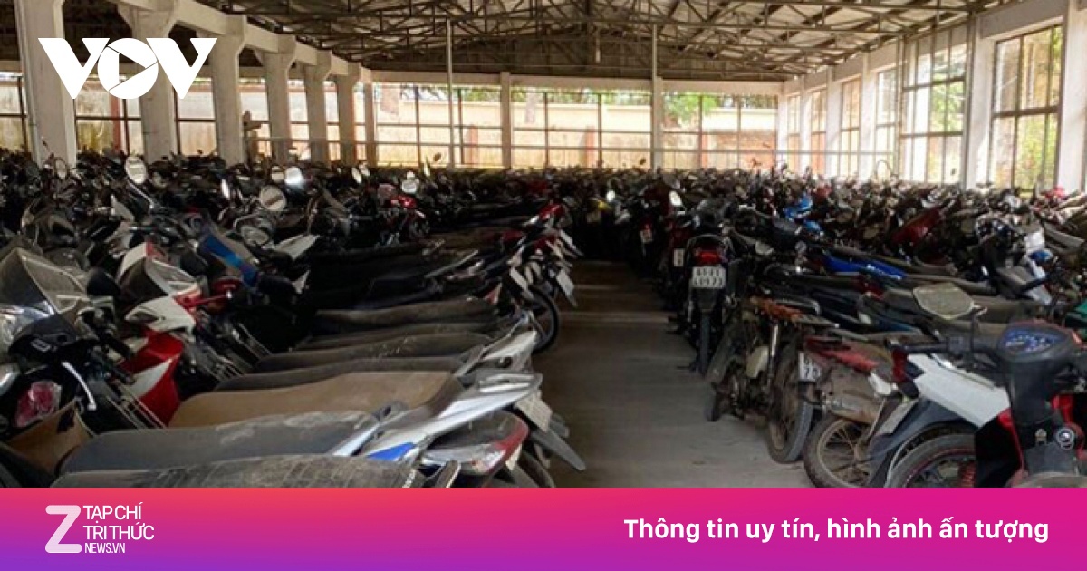Hàng nghìn xe máy hết hạn tạm giữ ở Bình Dương bị chủ 'bỏ rơi' - Xã hội ...