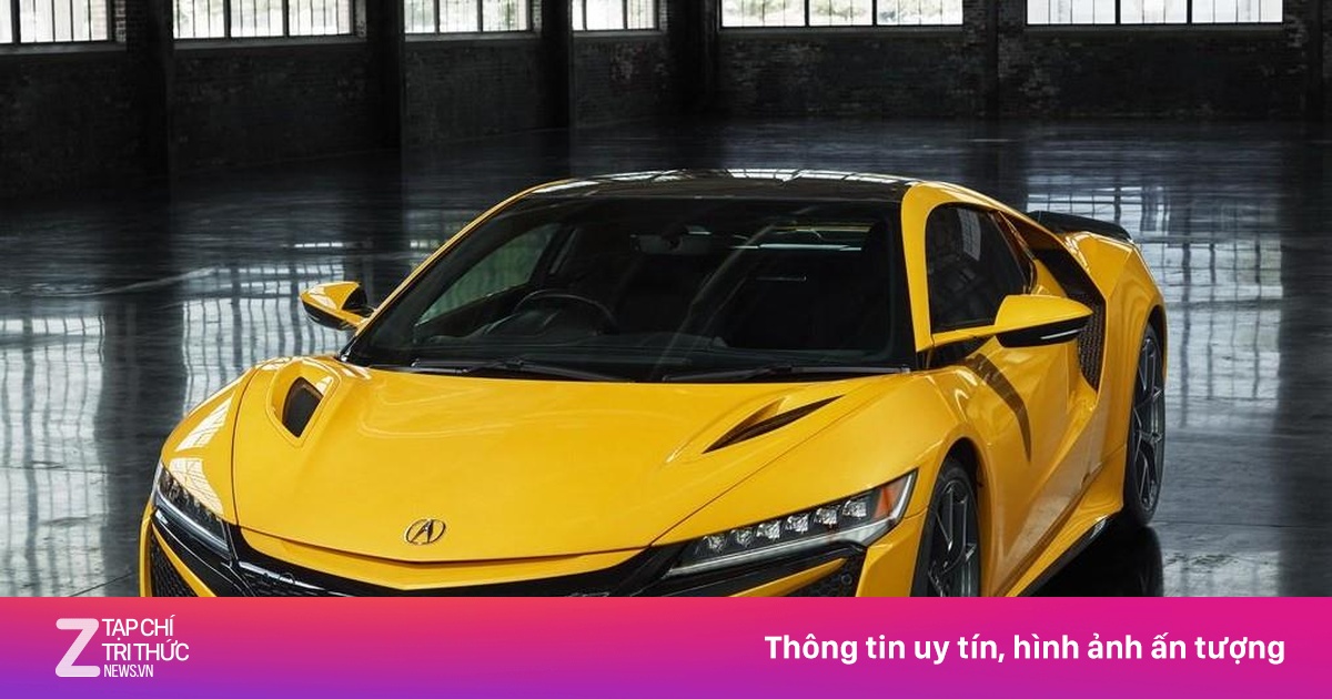 Acura NSX ra mắt màu đặc biệt kỷ niệm 30 năm, mong thoát ế | Znews.vn