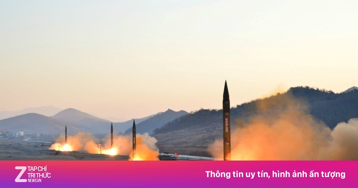 Triều Tiên bắn hai tên lửa đạn đạo - Thế giới - ZNEWS.VN