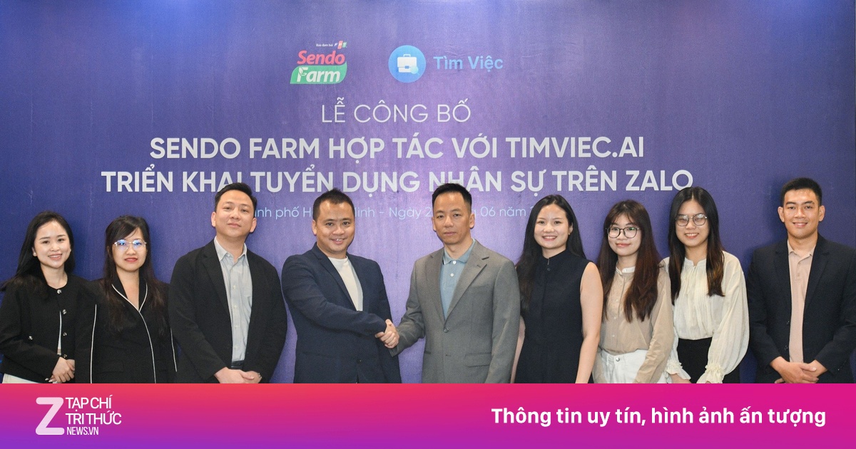 Chính thức: Sendo Farm và Timviec.ai hợp tác tuyển dụng nhân sự trên ...