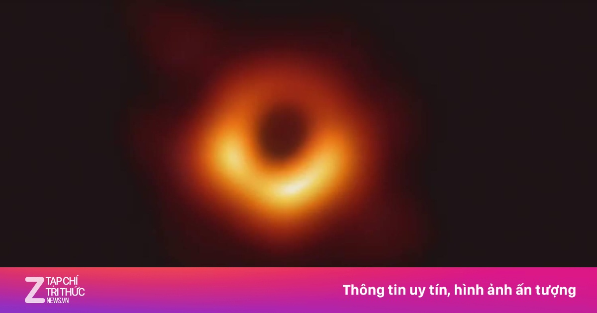 Lần đầu chụp ảnh hố đen có khối lượng lớn hơn Mặt trời 6,5 tỷ lần ...