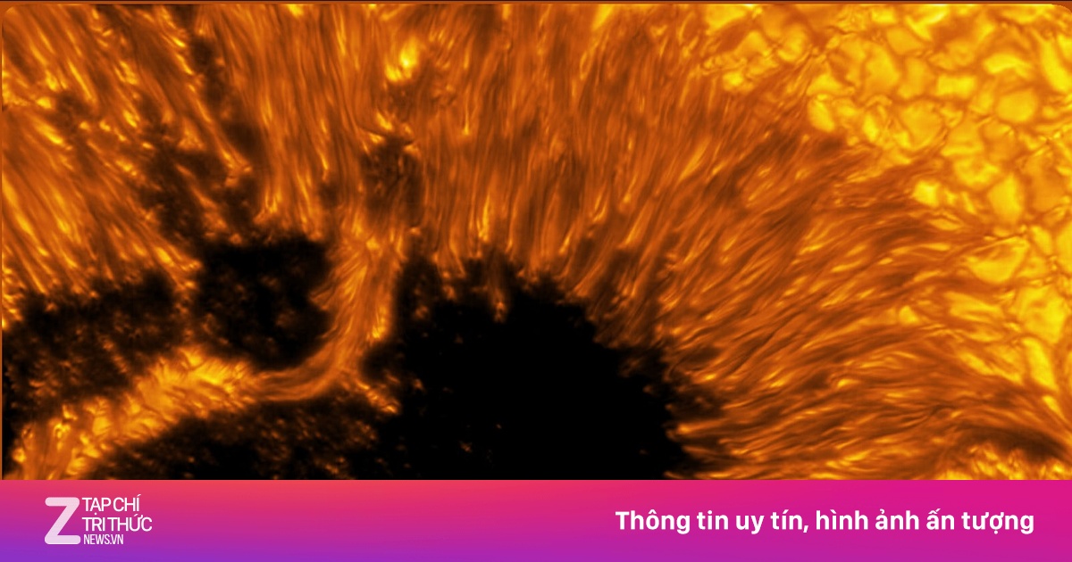 Hình ảnh chi tiết hiếm thấy về vết đen Mặt Trời - Thế giới - ZNEWS.VN