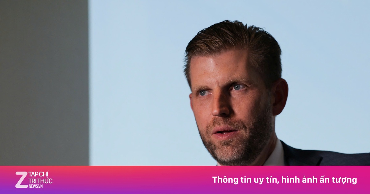 Eric Trump hé lộ tuổi thơ khác thường trong hồi ký mới | Znews.vn
