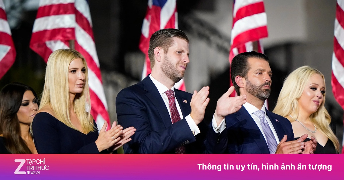 Các con ông Trump làm gì sau khi cha không còn là tổng thống Mỹ | Znews.vn