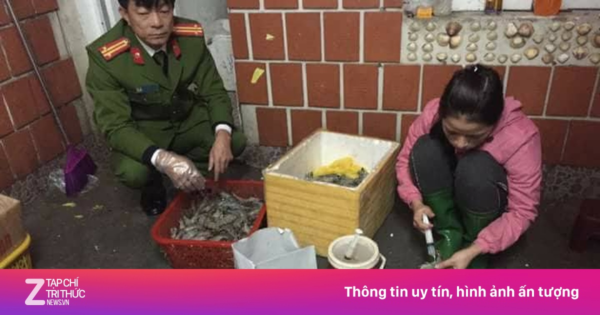 Cơ sở bơm tạp chất vào tôm lúc rạng sáng bị lật tẩy | Znews.vn