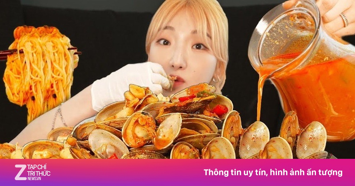 Mukbanger Hàn Quốc tăng 5 kg chỉ sau một bữa ăn | Znews.vn