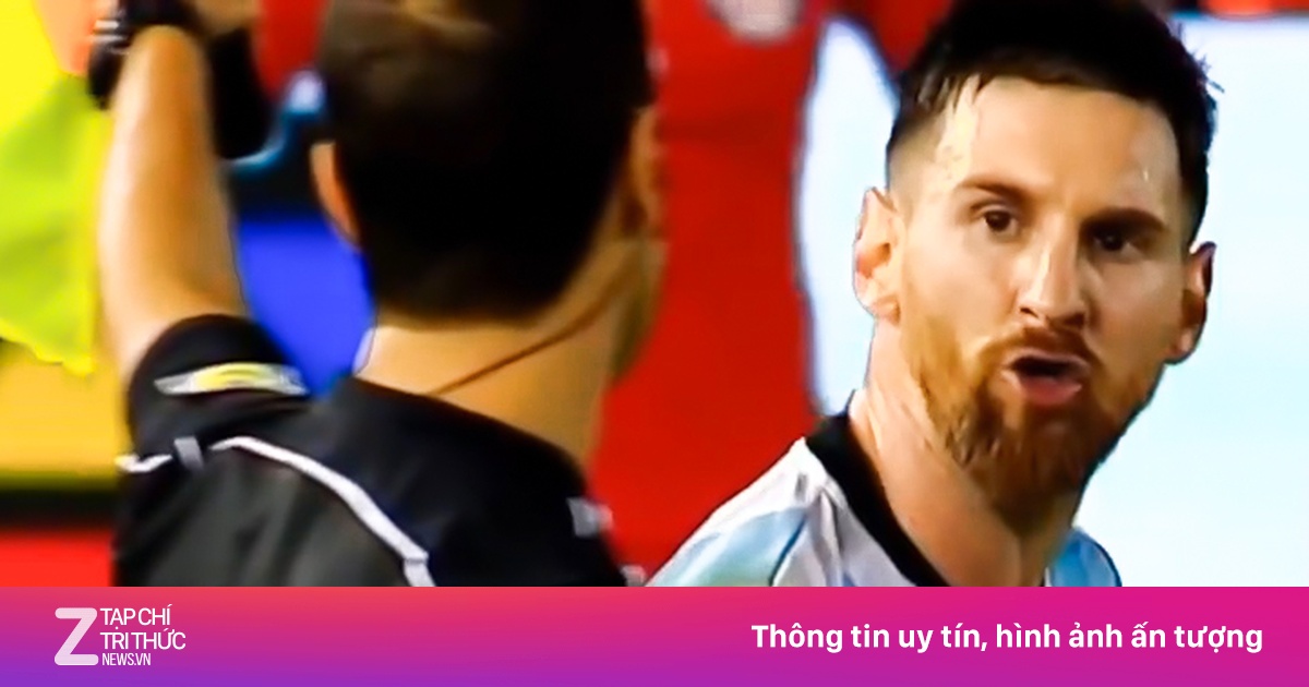 Messi từng quát đồng đội, chửi trọng tài và bóp cổ đối thủ - Thể thao ...