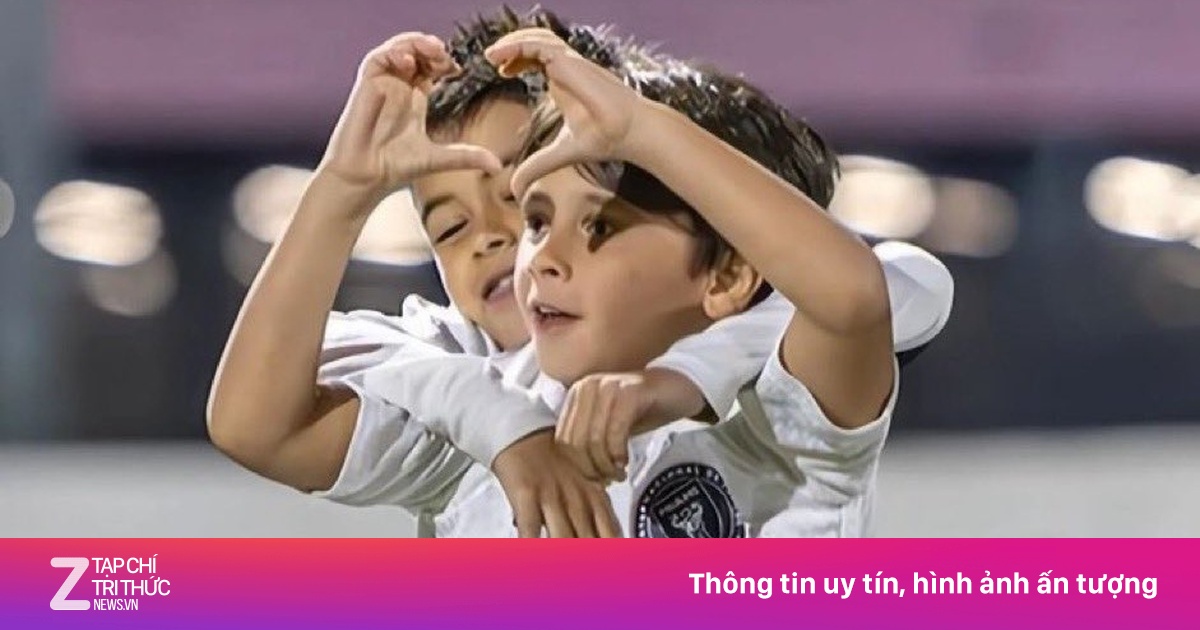 Con trai Messi thành hiện tượng - Thể thao - ZNEWS.VN