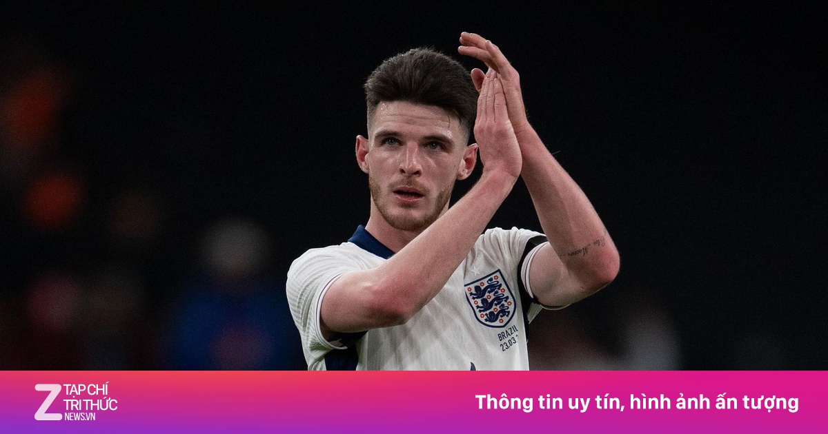 Declan Rice gây ra vấn đề lớn cho tuyển Anh - Thể thao - ZNEWS.VN