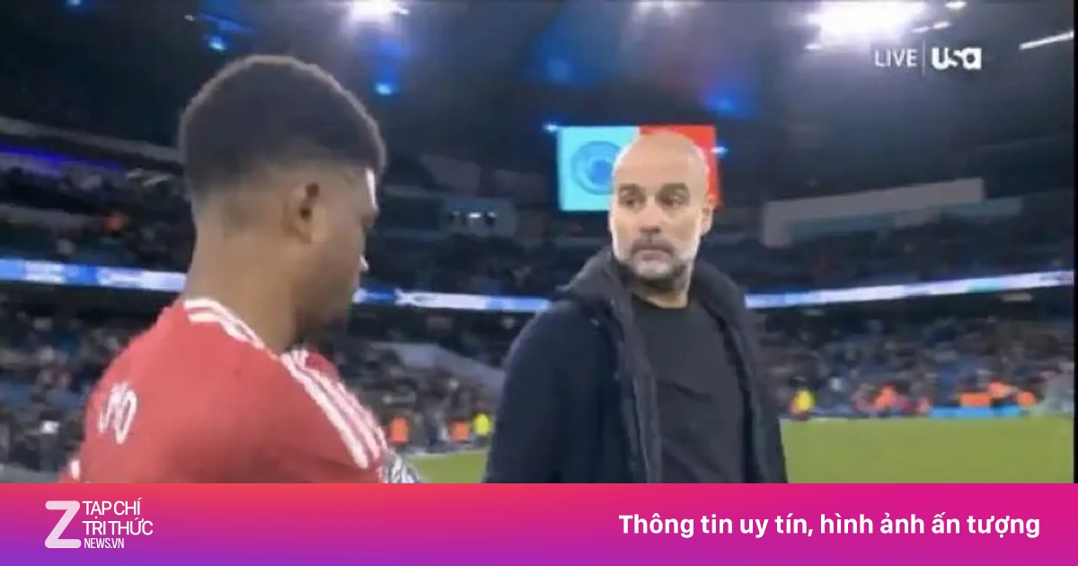 Pep ngạc nhiên khi Amad đến bắt tay - Thể thao - ZNEWS.VN