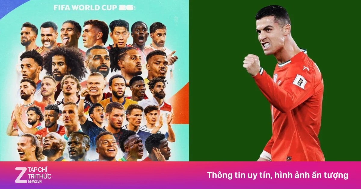 FIFA gỡ poster World Cup 2026 không có Ronaldo | Znews.vn