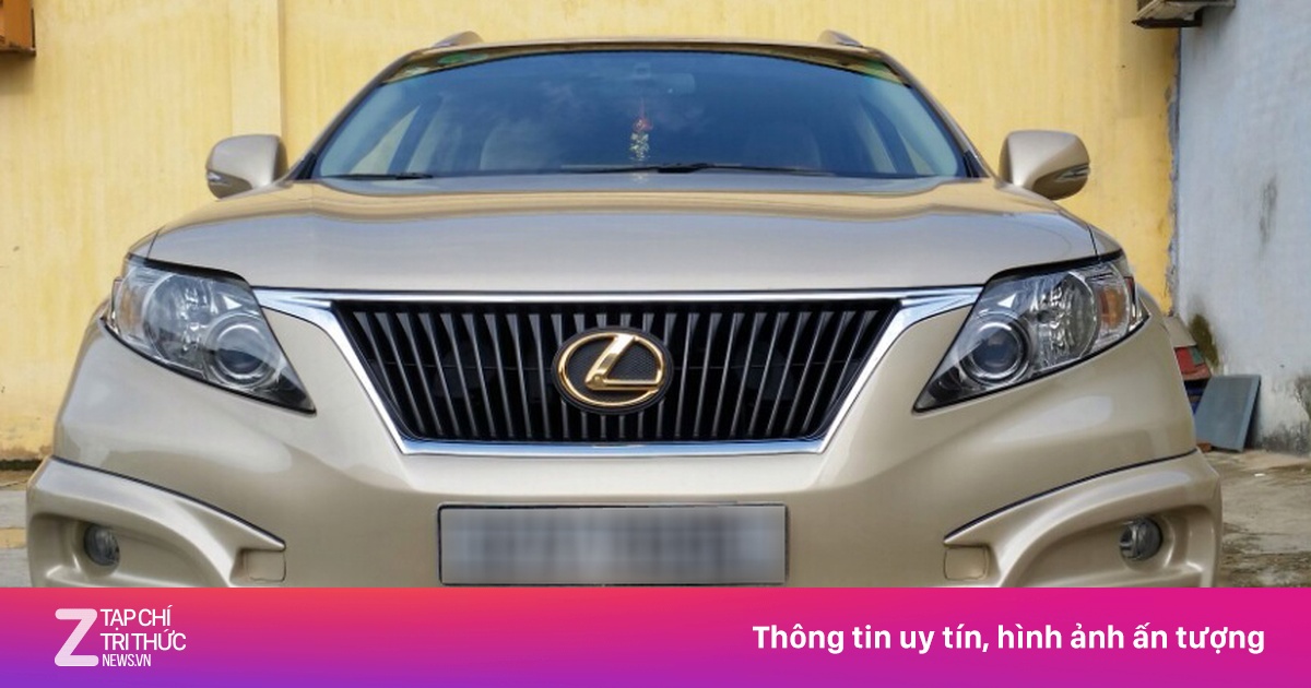 Lexus RX350 với nhiều chi tiết mạ vàng 24K ở Hà Nội - Ôtô - ZNEWS.VN