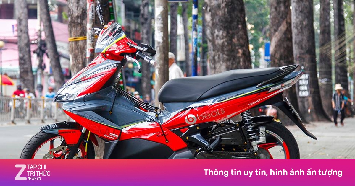 Honda Air Blade 110 sơn dàn vỏ phong cách tai nghe Beats - Xe độ - ZNEWS.VN