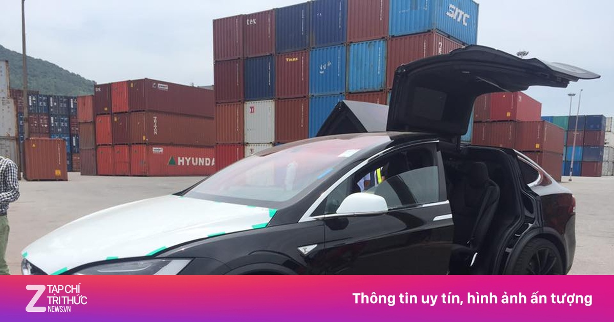 Ôtô điện Tesla Model X đầu tiên về Việt Nam | Znews.vn