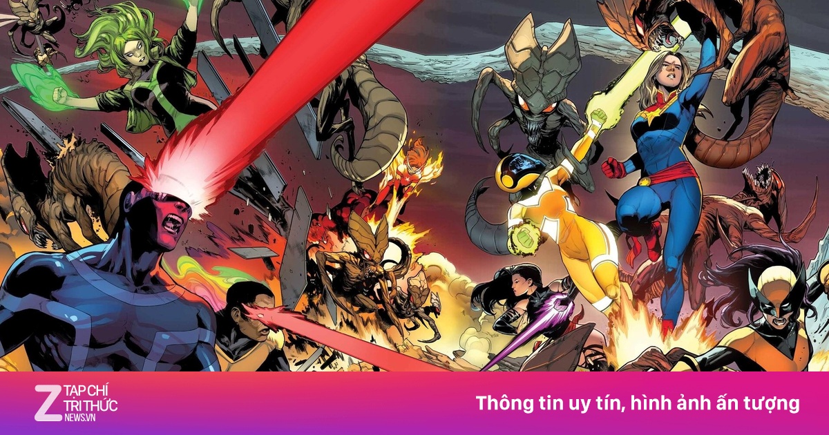 Captain Marvel cùng X-Men - Tin tức xuất bản - ZNEWS.VN
