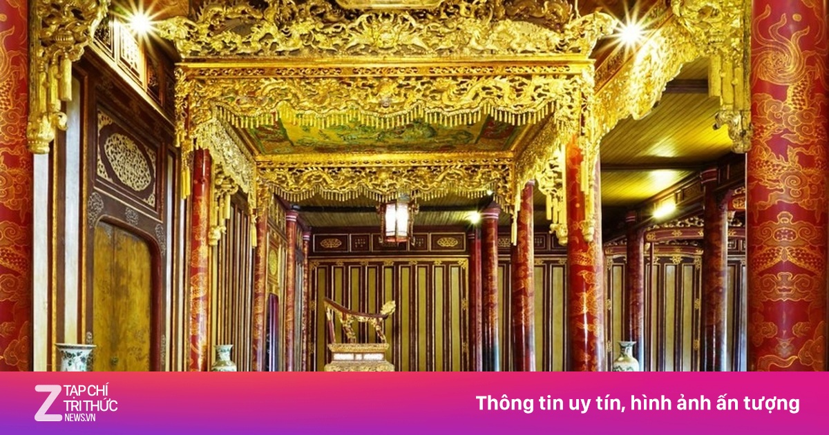 Ngai vàng triều Nguyễn ở điện Thái Hòa có giá trị lịch sử như thế nào ...
