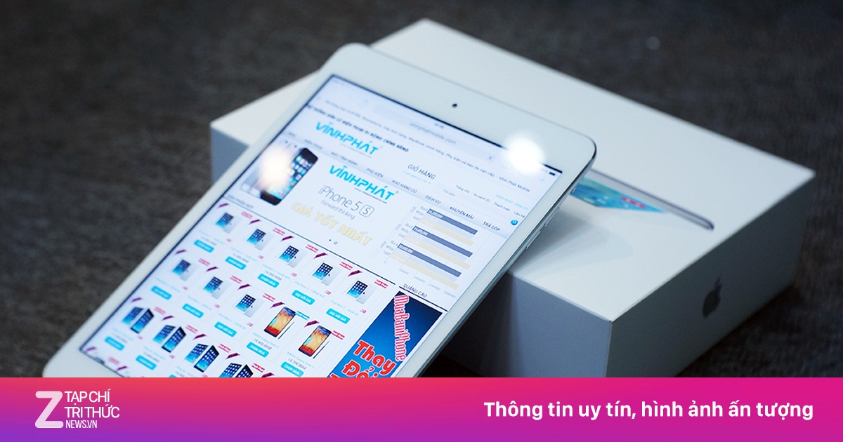 Đập hộp iPad Mini Retina đầu tiên tại VN giá 10,2 triệu đồng - Công ...