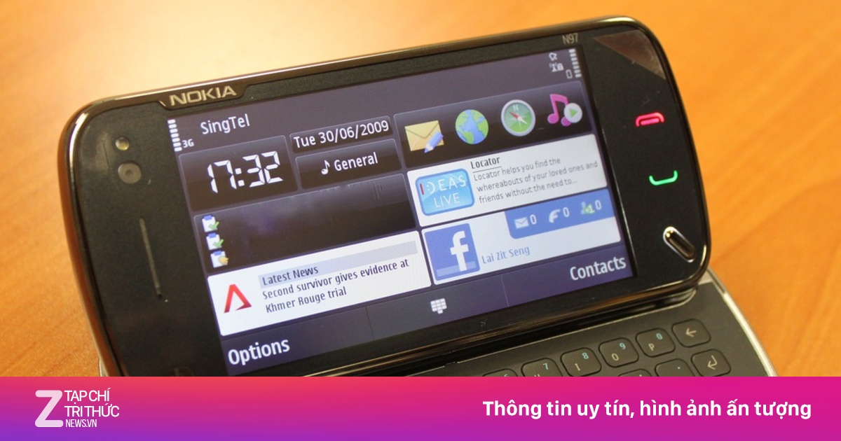 Nokia N97 - ông hoàng N-series một thời ở Việt Nam - Mobile - ZNEWS.VN
