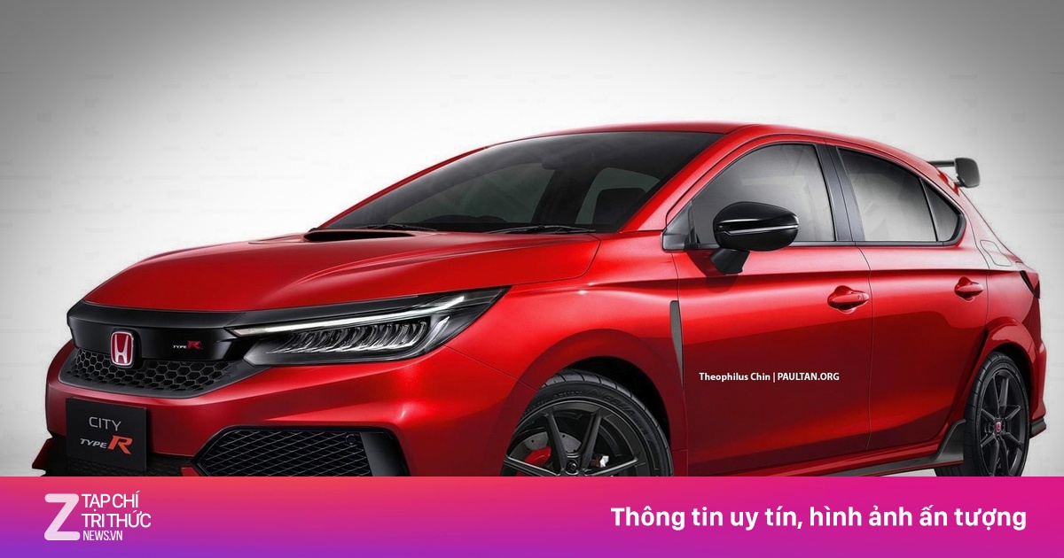 Phác thảo mẫu xe hiệu suất cao Honda City Type R - Xe - ZNEWS.VN