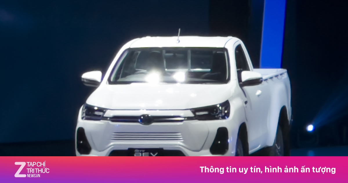 Toyota Hilux chạy điện xuất hiện - EV - ZNEWS.VN
