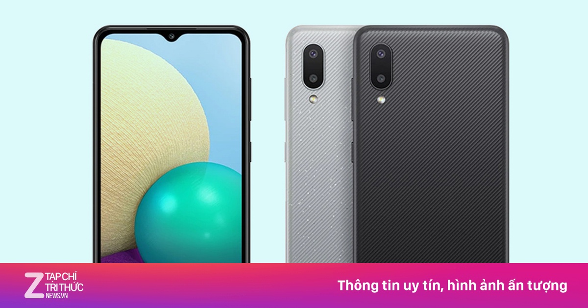 Galaxy A02 ra mắt tại Việt Nam - pin 5.000 mAh, giá 2,6 triệu đồng ...