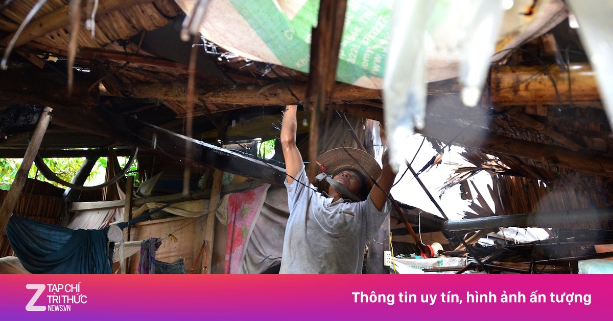 Căn nhà rách bươm của người trả lại 86 triệu nhặt được - Xã hội - ZNEWS.VN