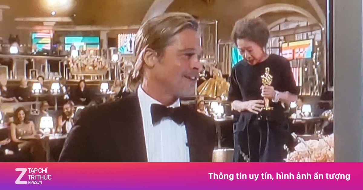 Nữ diễn viên Hàn trêu chọc Brad Pitt trên sân khấu Oscar - Giải trí ...