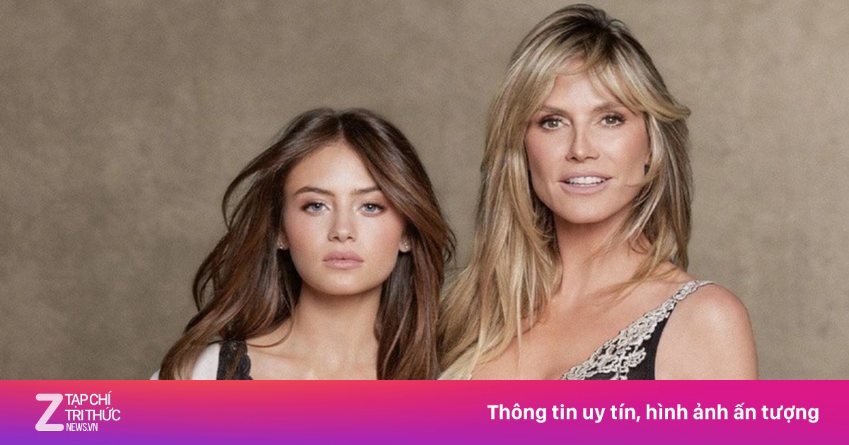 Bức ảnh gây tranh cãi của mẹ con Heidi Klum - Giải trí - ZNEWS.VN