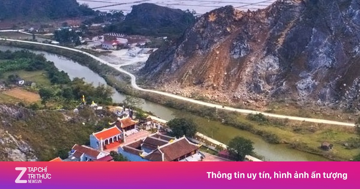 Di tích chùa Hàn Sơn bị đe dọa vì nổ mìn khai thác đá - Đời sống - ZNEWS.VN
