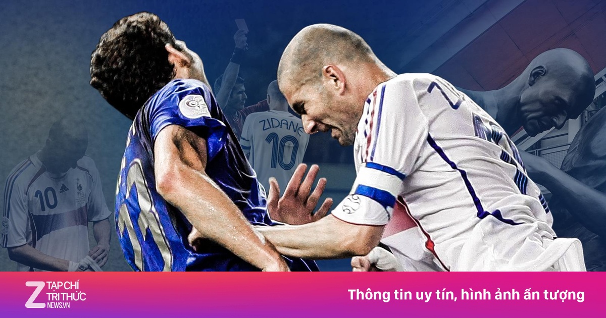 Zinedine Zidane và cú húc đầu rung chuyển lịch sử bóng đá | Znews.vn
