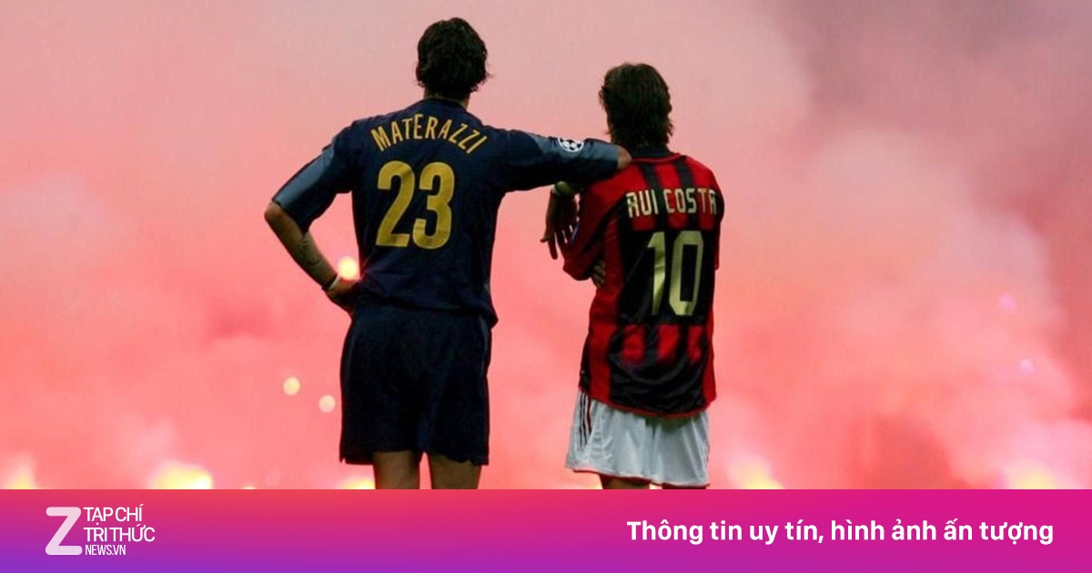 Mưa pháo sáng, Rui Costa, Materazzi và vàng son của bóng đá Italy ...