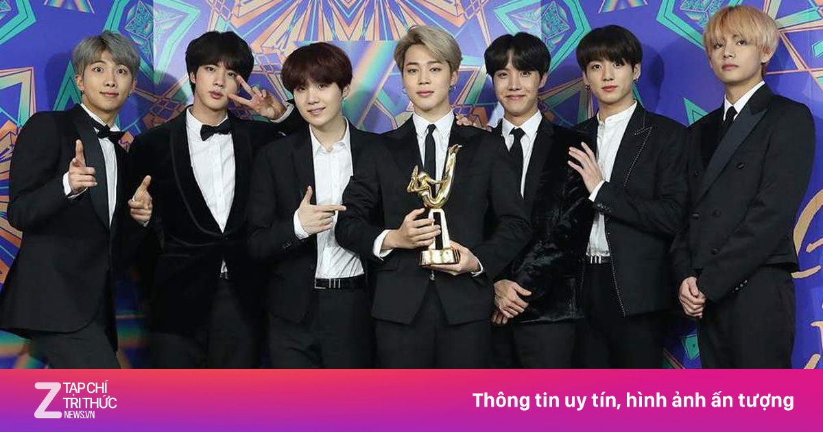 BTS lấy lại vị thế, chiến thắng hạng mục lớn tại Grammy Hàn Quốc - Âm ...
