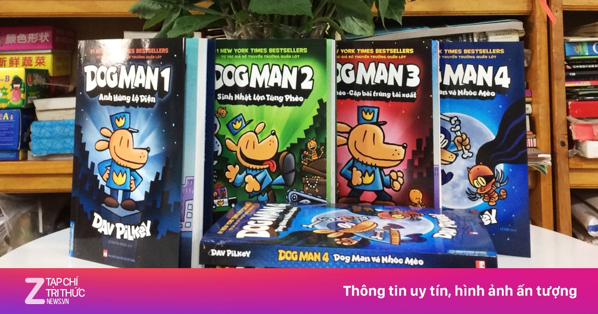 Bộ truyện ‘Dog Man’ hài hước cho thiếu nhi - Tin tức xuất bản - ZNEWS.VN