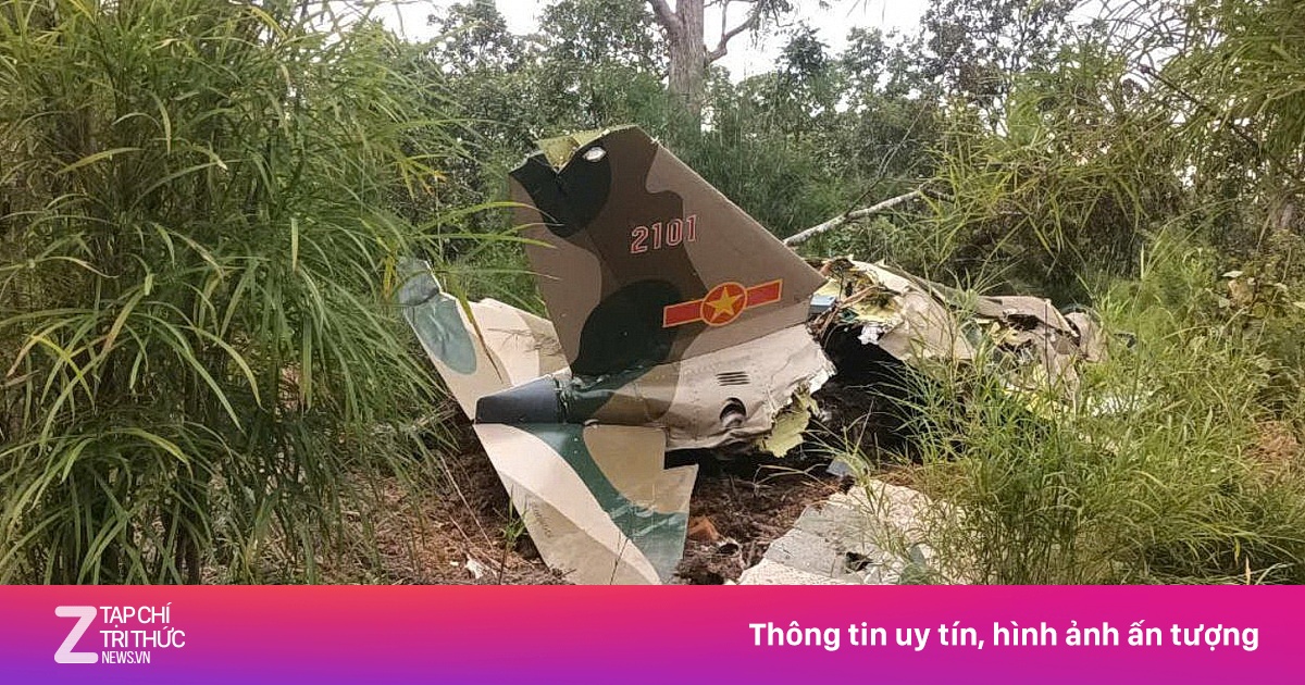 Hiện trường máy bay Yak-130 rơi trong Vườn quốc gia Yok Đôn | Znews.vn