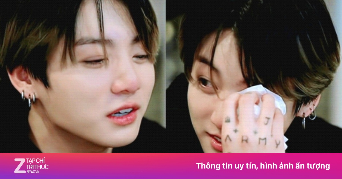 Jungkook (BTS) khóc, fan náo loạn - Âm nhạc - ZNEWS.VN