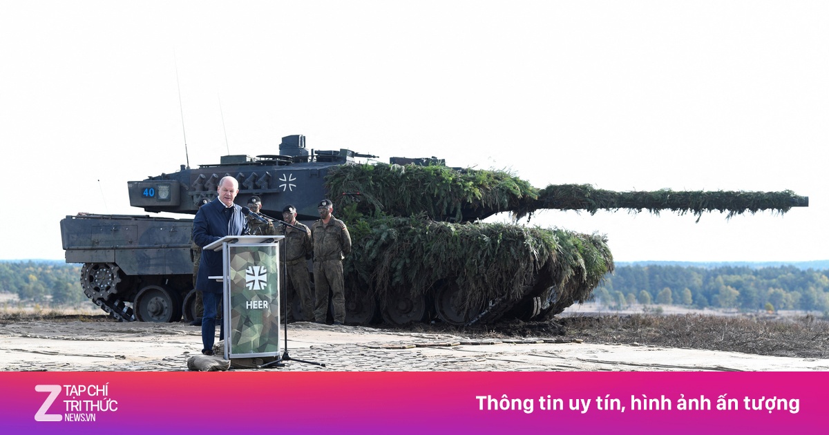 Đức quyết định chuyển xe tăng Leopard 2 cho Ukraine - Thế giới - ZNEWS.VN