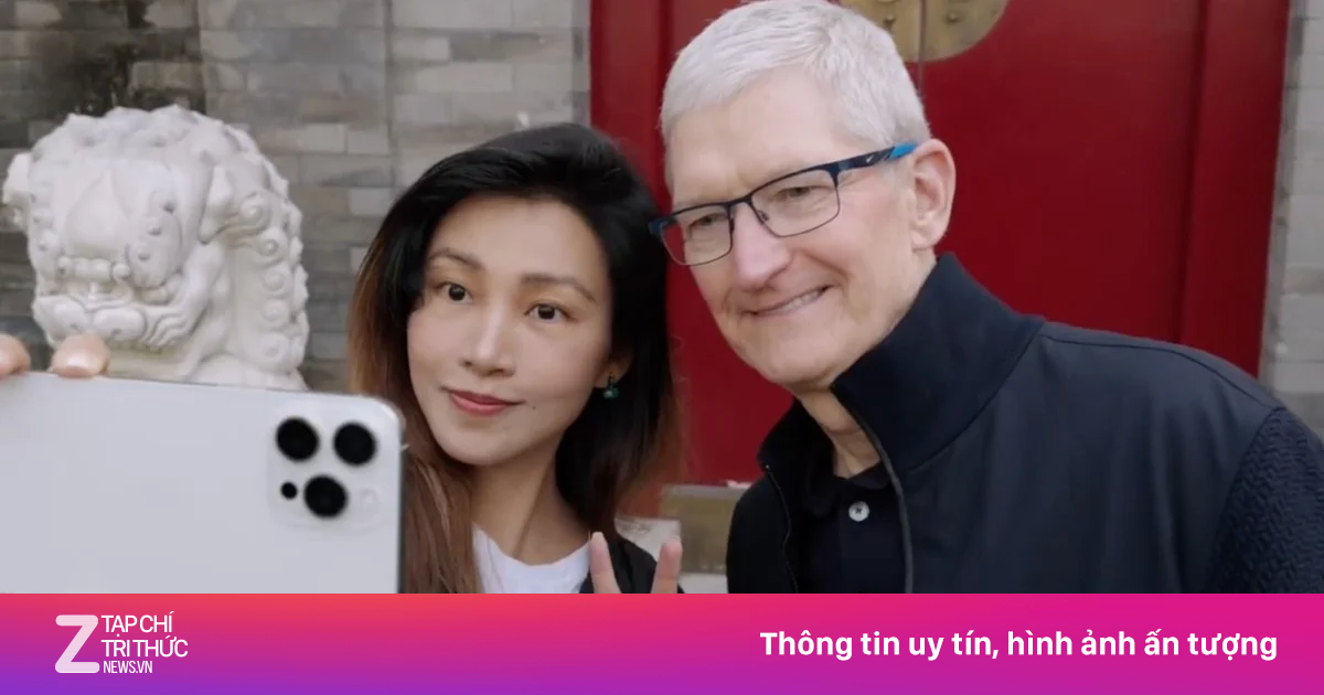 Lý do Tim Cook âm thầm đến Trung Quốc - Công nghệ - ZNEWS.VN
