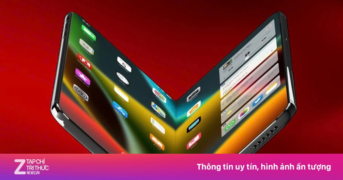 iPhone màn gập lộ kích thước - Công nghệ - ZNEWS.VN