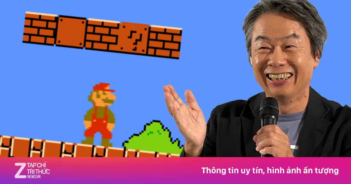 Cha đẻ Mario kể chuyện khai sinh màn 1-1 huyền thoại | Znews.vn