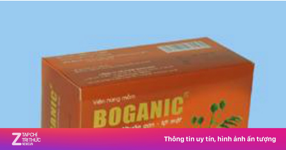Traphaco lại gặp rắc rối với thuốc Boganic | Znews.vn